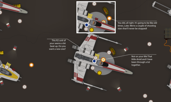Star Wars Episode IV: the 400-feet-long infographic | 5W Blog